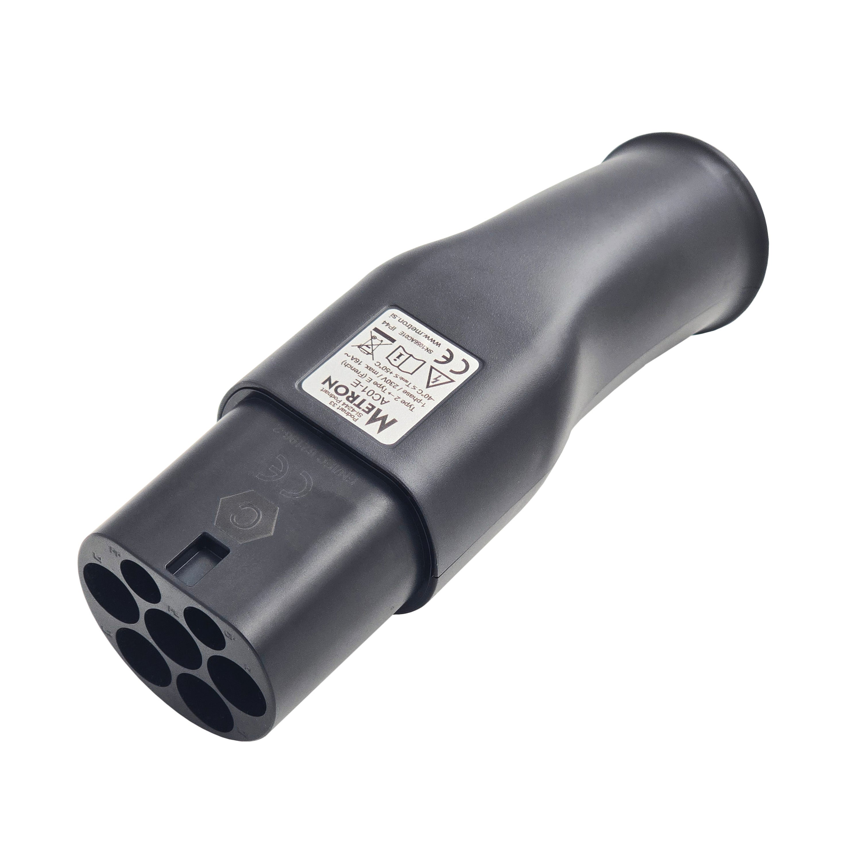 Adapter Typ 2 auf Schuko - Metron AC01 – Metron Deutschland